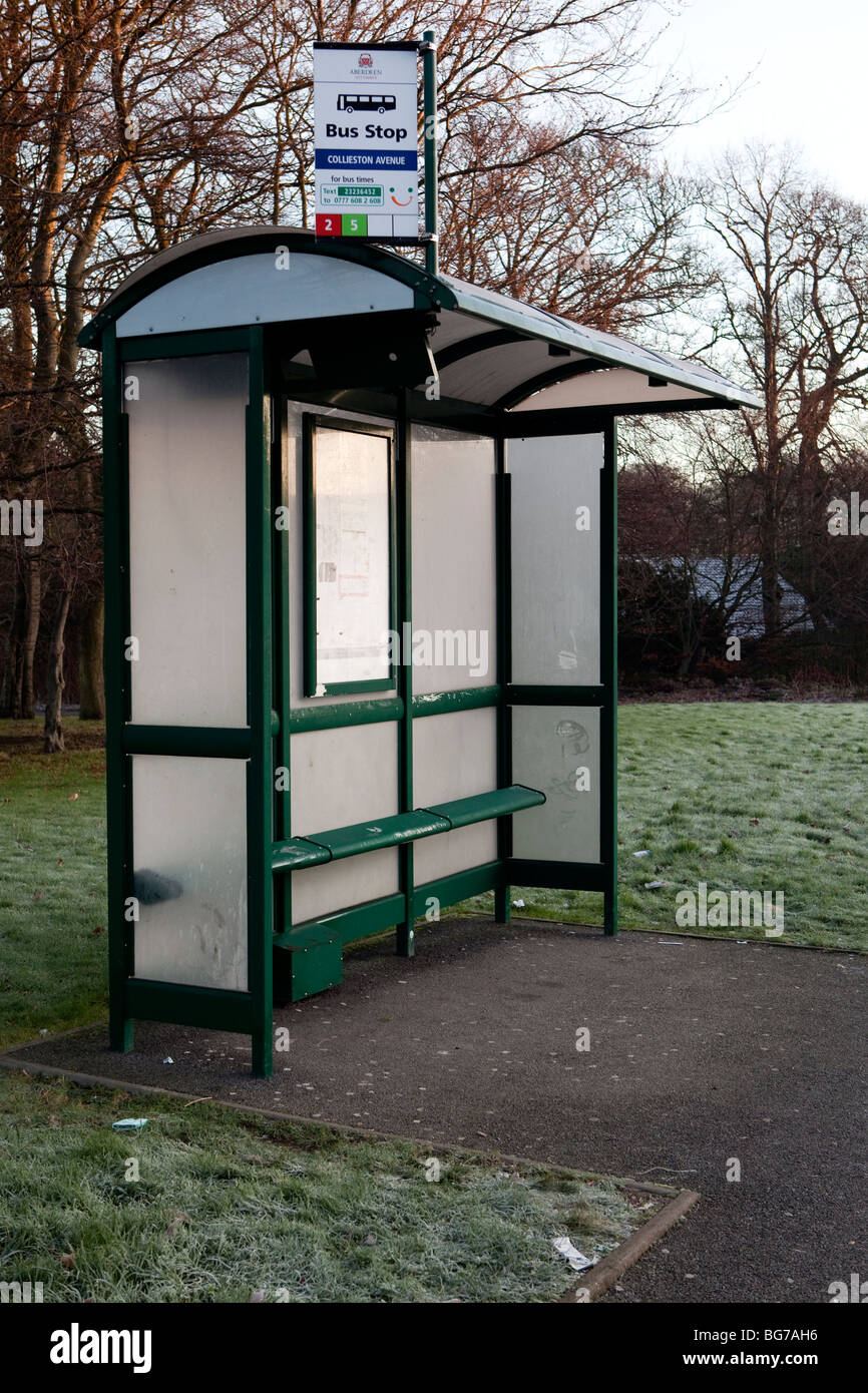 Bus stop aberdeen hi-res stock photography and images - Alamy