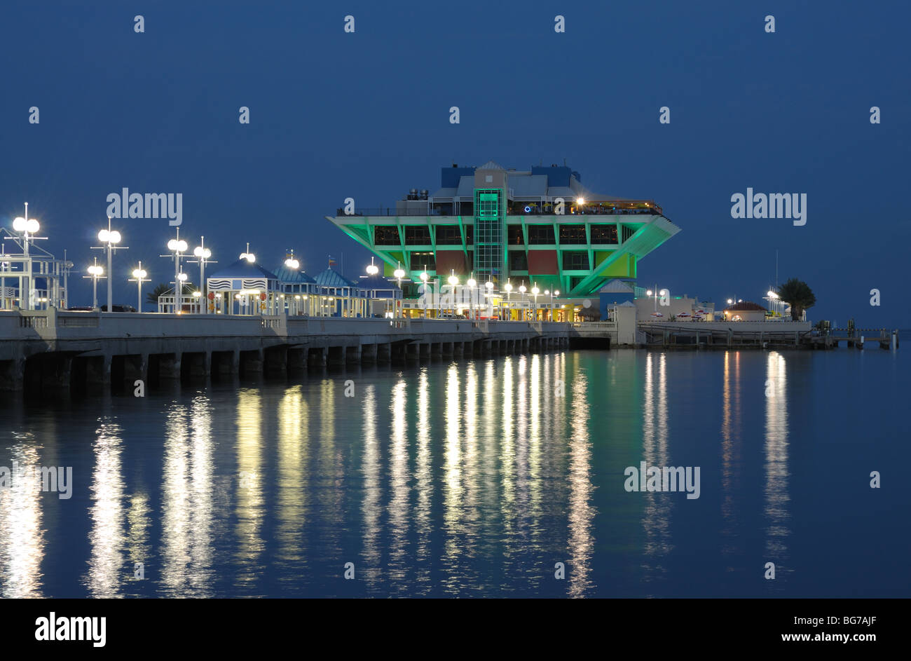 St pete pier florida hi-res stock photography and images - Alamy