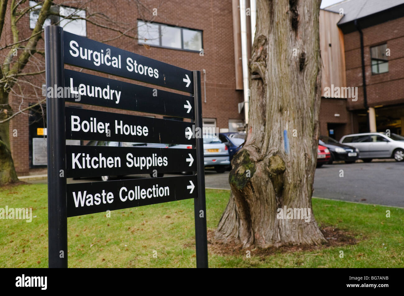 Safety sign hospital hi-res stock photography and images - Alamy