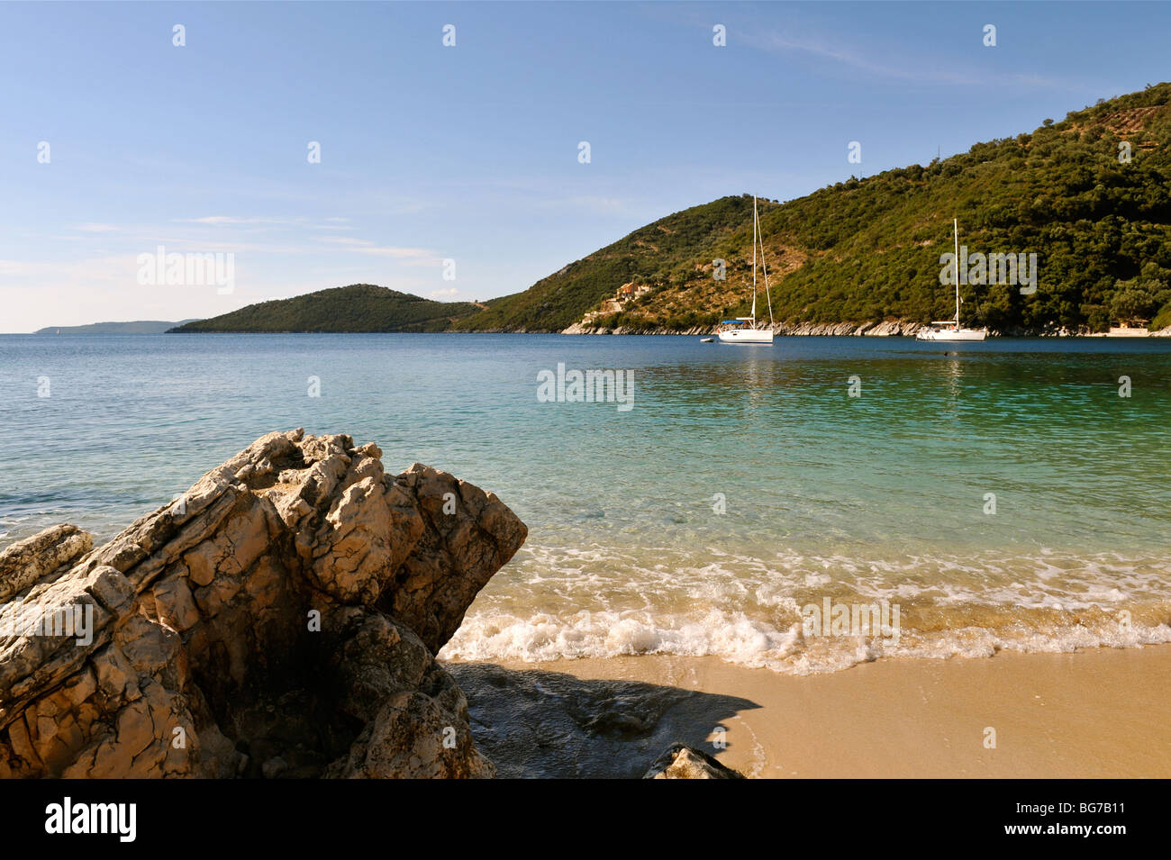 Poros island beach hi-res stock photography and images - Alamy