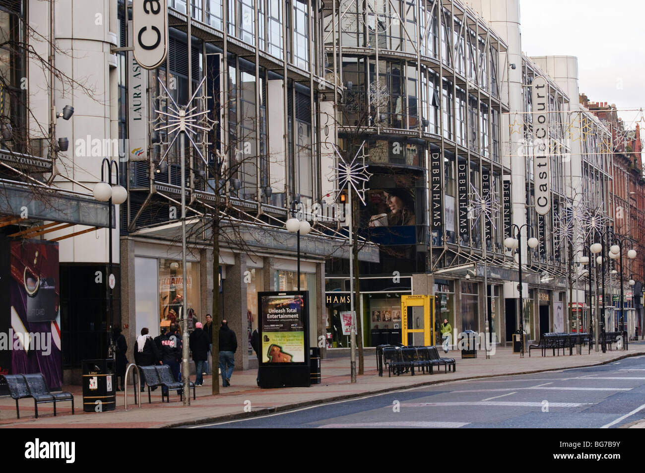 Castle Court Shopping Centre, Royal Avenue, Belfast Stock Photo - Alamy