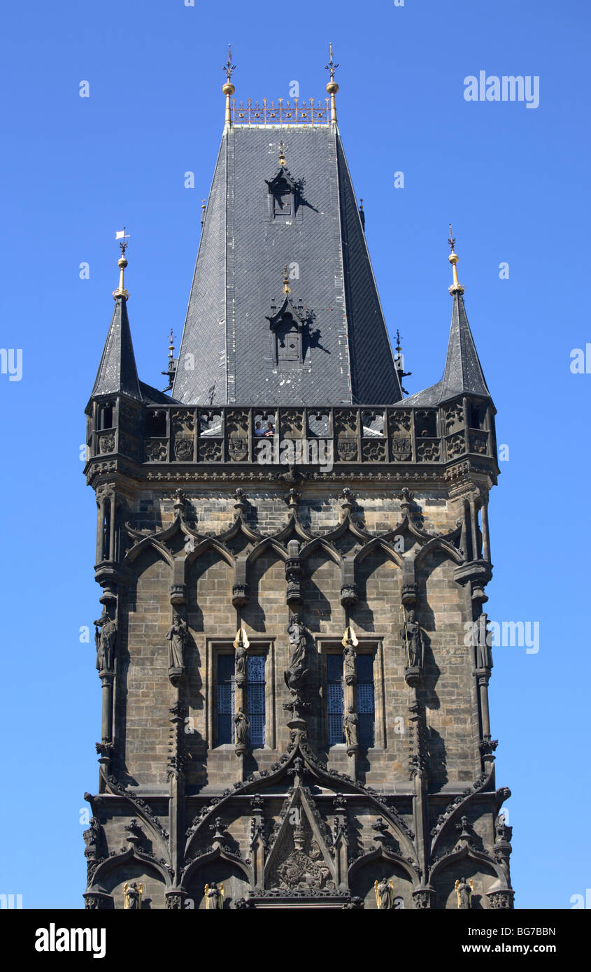 Prague powder tower hi-res stock photography and images - Alamy