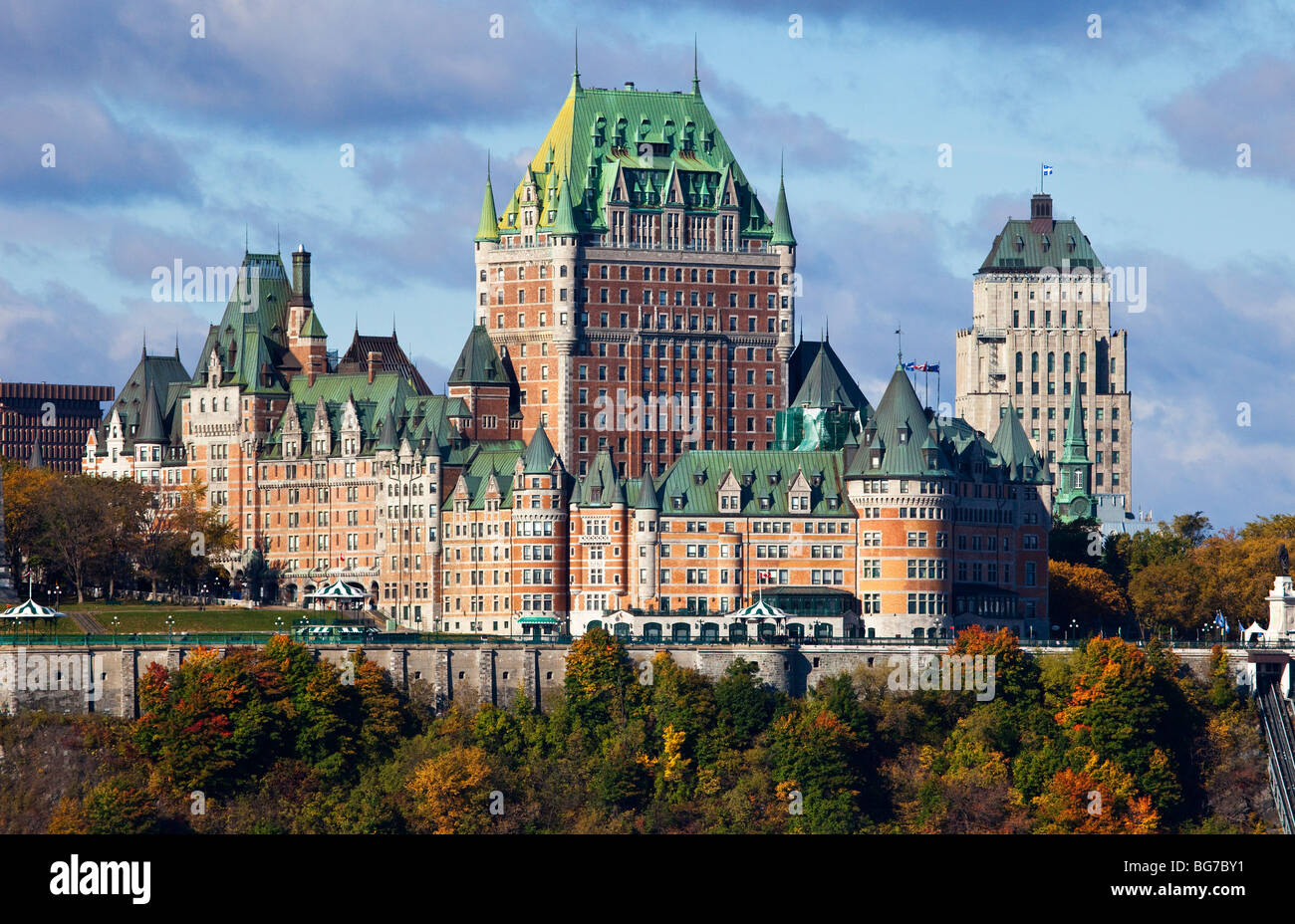 Chateau Frontenac , Quebec City, Canada Stock Photo - Alamy