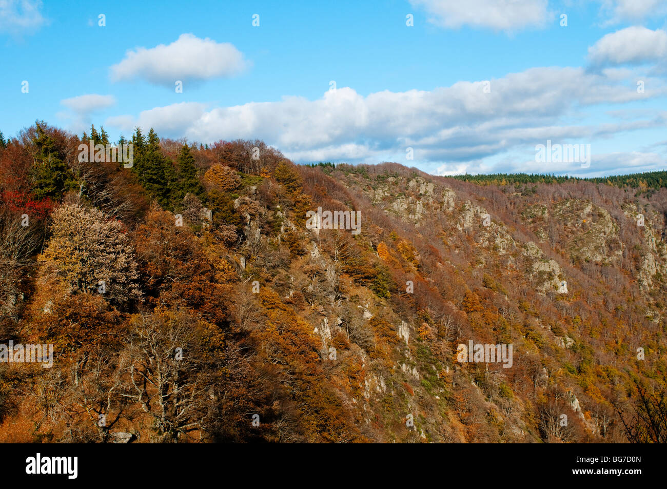 Cevennes mountains, France Stock Photo - Alamy