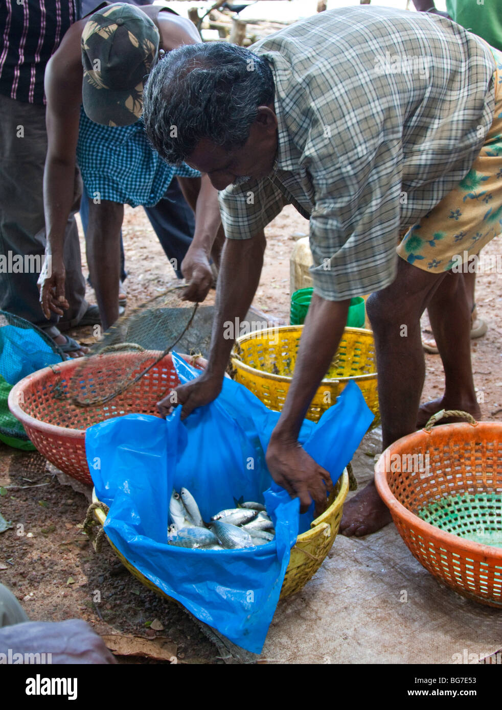 Cochin, Kerala fishing Stock Photo - Alamy