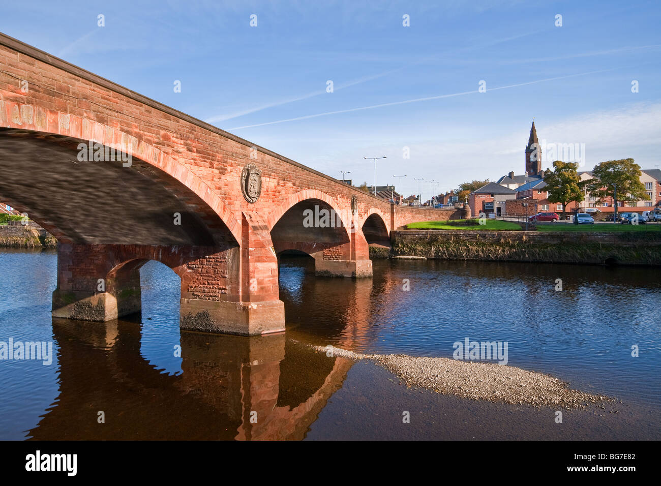 River Nith Old Bridge Dumfries High Resolution Stock Photography and ...