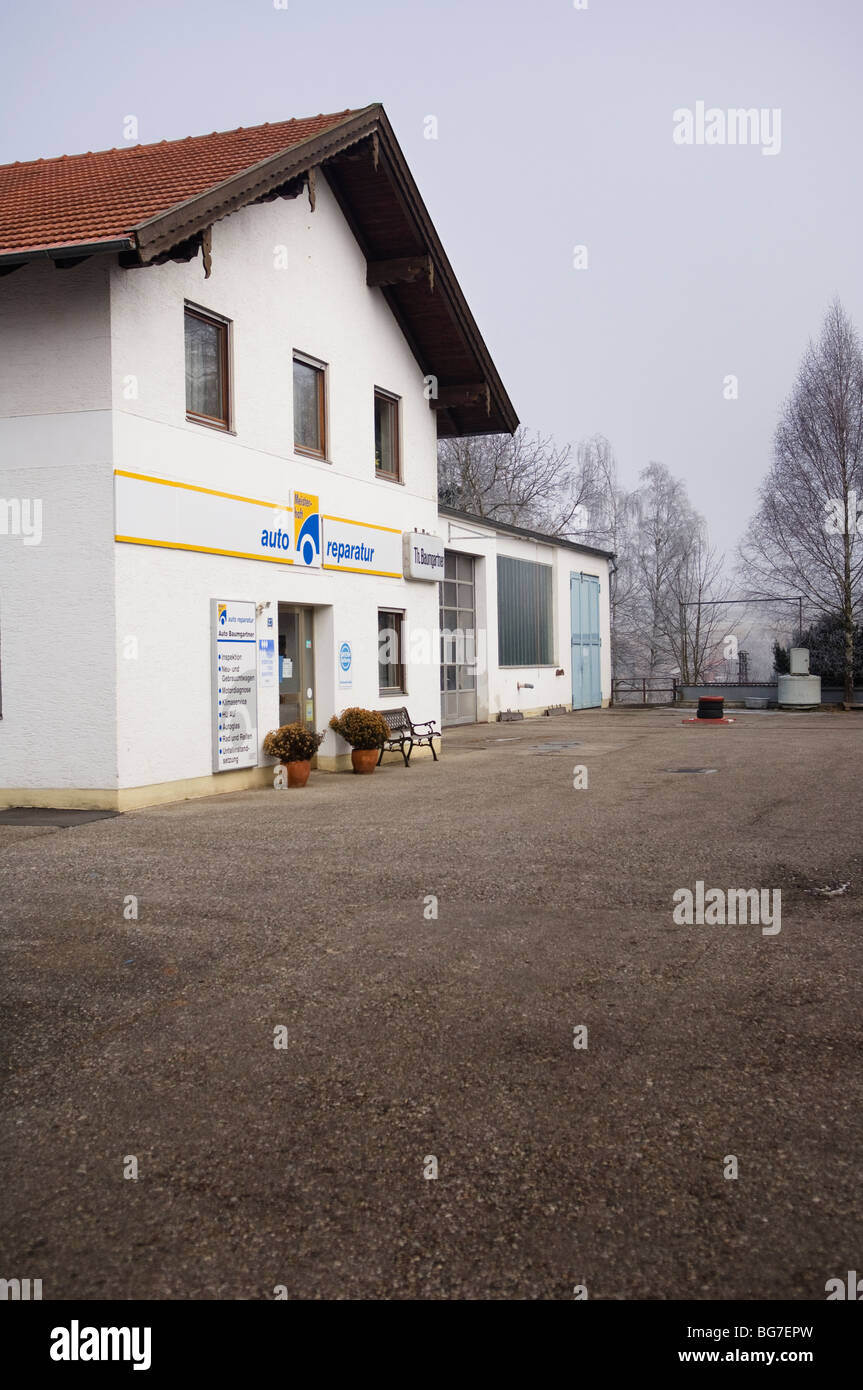 A storefront in a small town in the Bavarian countryside Stock Photo ...