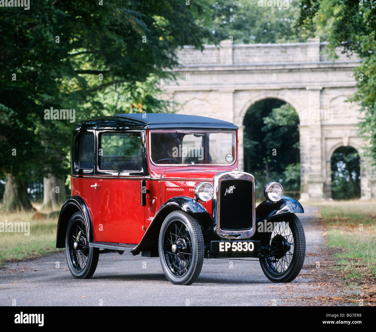 Austin 7 RP saloon, 1934 Stock Photo - Alamy