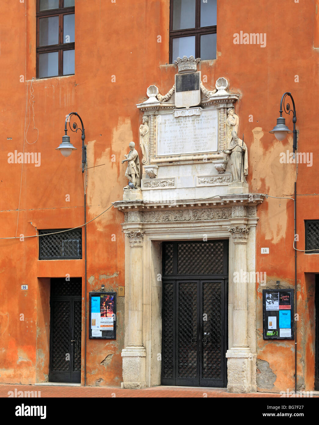 Ferrara, UNESCO World Heritage Site, Emilia-Romagna, Italy Stock Photo ...