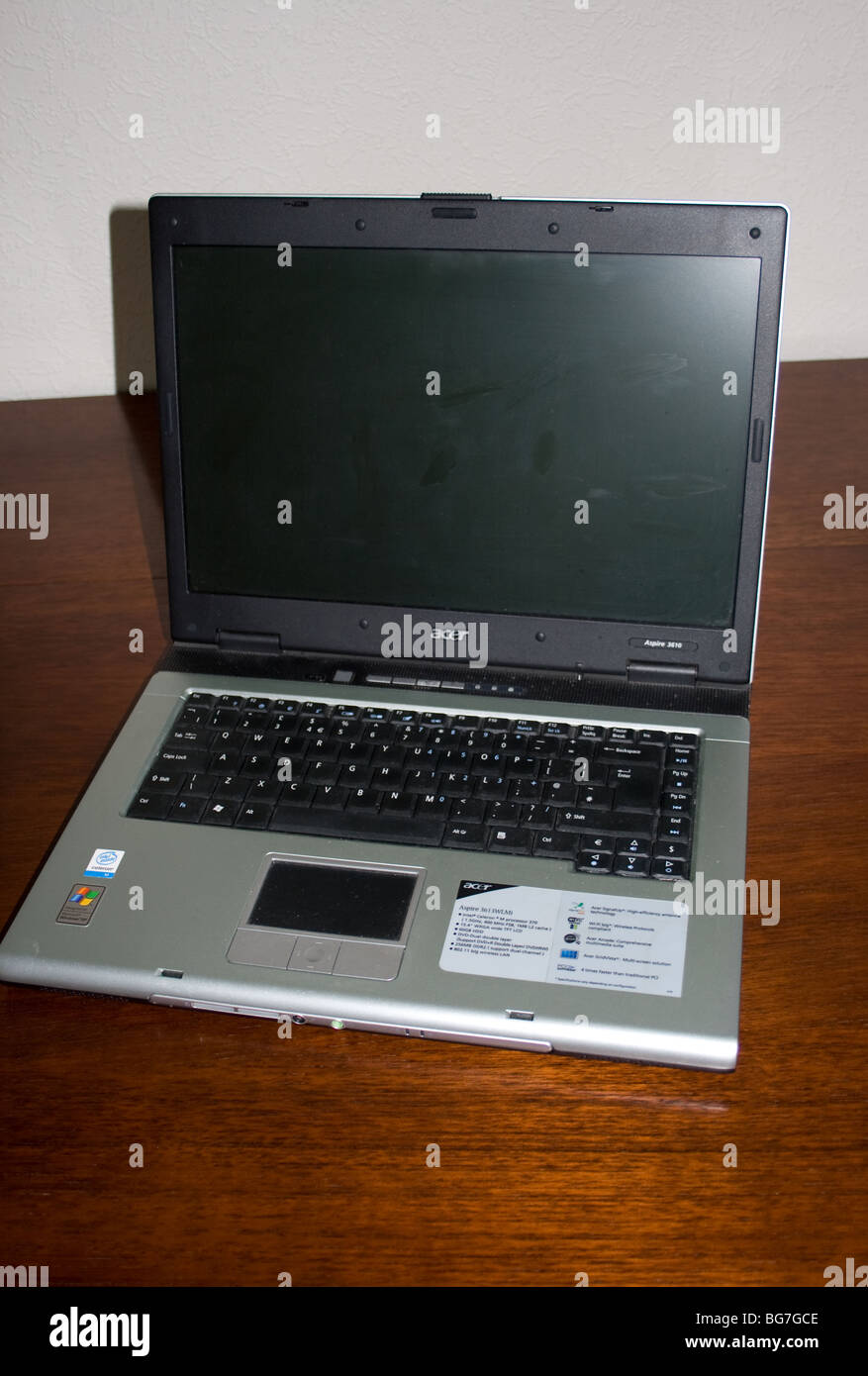 A laptop computer Stock Photo - Alamy