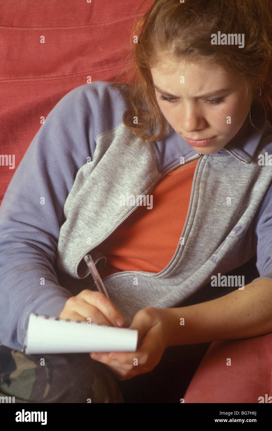 Teens diary hi-res stock photography and images - Alamy