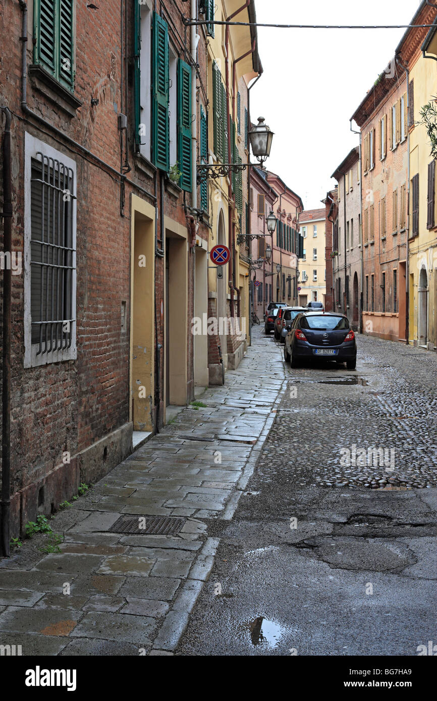 Ferrara, UNESCO World Heritage Site, Emilia-Romagna, Italy Stock Photo ...