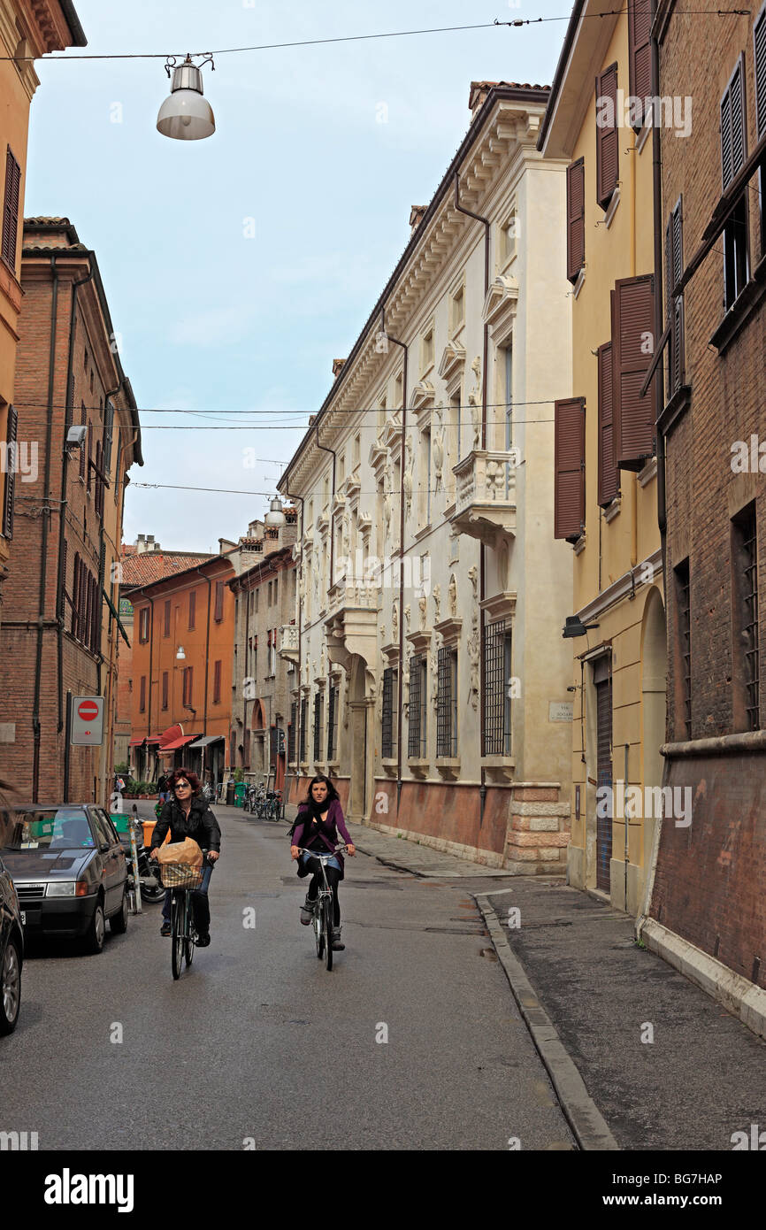 Ferrara, UNESCO World Heritage Site, Emilia-Romagna, Italy Stock Photo ...