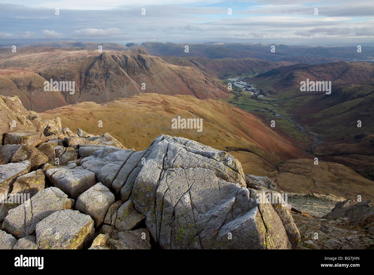 Langdale Valley, English Lake District Stock Photo - Alamy