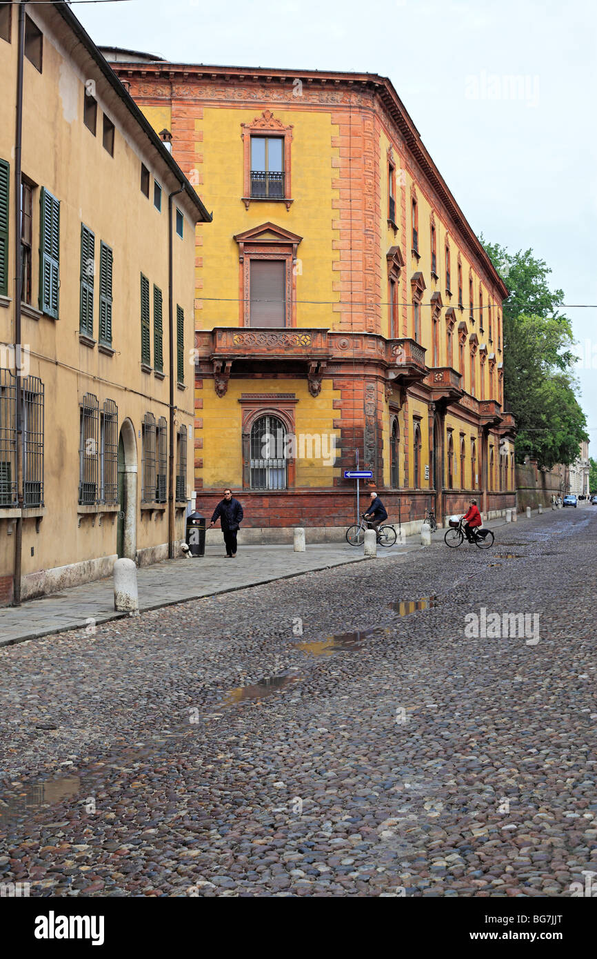 Ferrara, UNESCO World Heritage Site, Emilia-Romagna, Italy Stock Photo ...