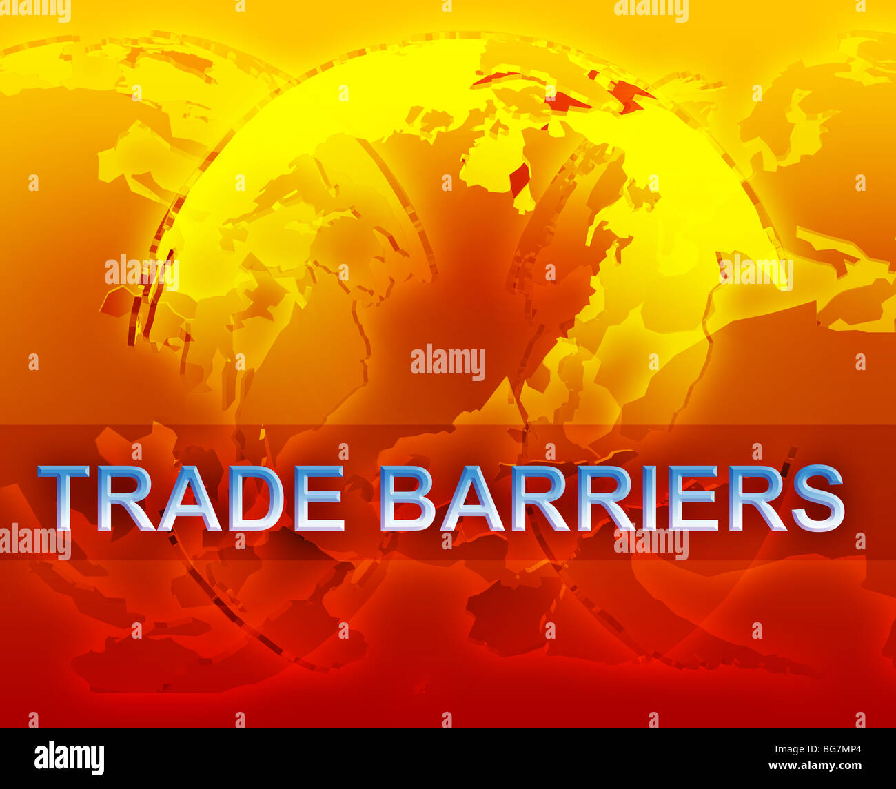 Trade barriers globalization international free trade economy ...