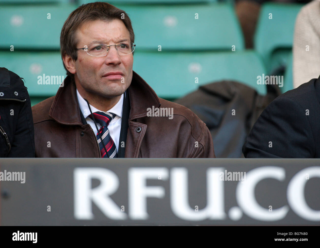 ROB ANDREW MBE ENGLAND ELITE RUGBY DIRECTOR TWICKENHAM MIDDLESEX ...