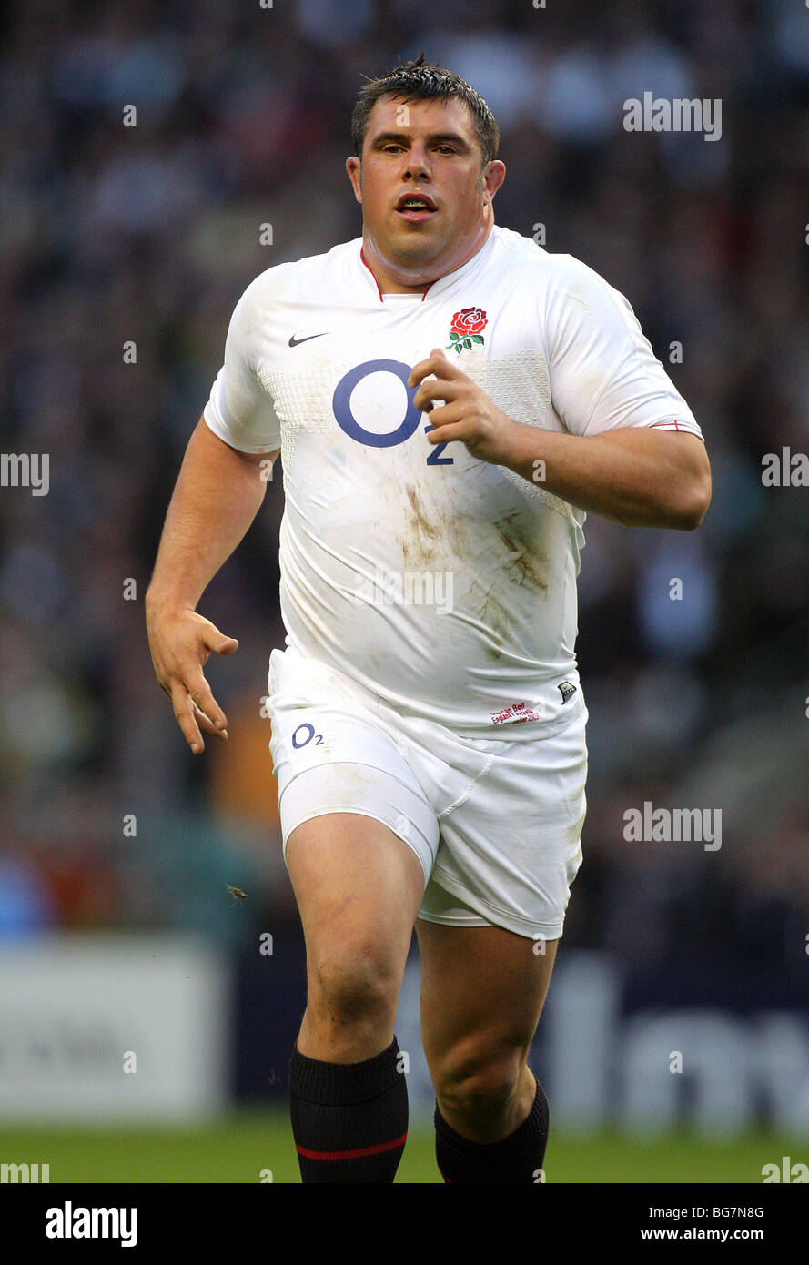DUNCAN BELL ENGLAND & BATH RUGBY TWICKENHAM MIDDLESEX ENGLAND 07 ...