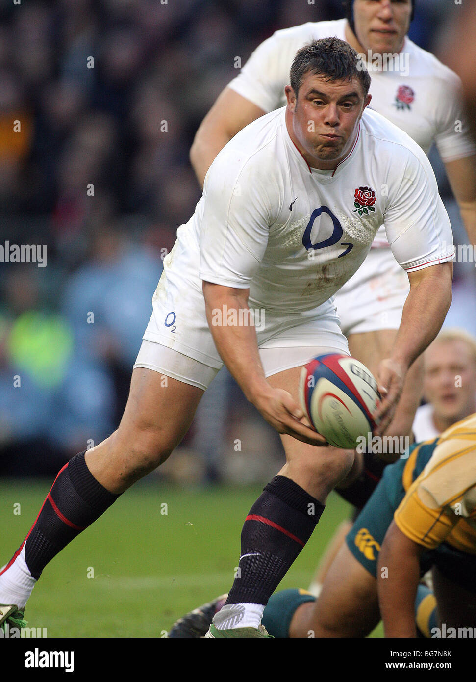 DUNCAN BELL ENGLAND & BATH RUGBY TWICKENHAM MIDDLESEX ENGLAND 07 ...