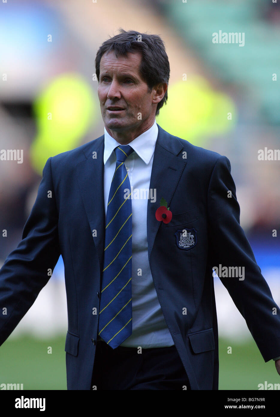 ROBBIE DEANS AUSTRALIA RUGBY COACH TWICKENHAM MIDDLESEX ENGLAND 07 ...