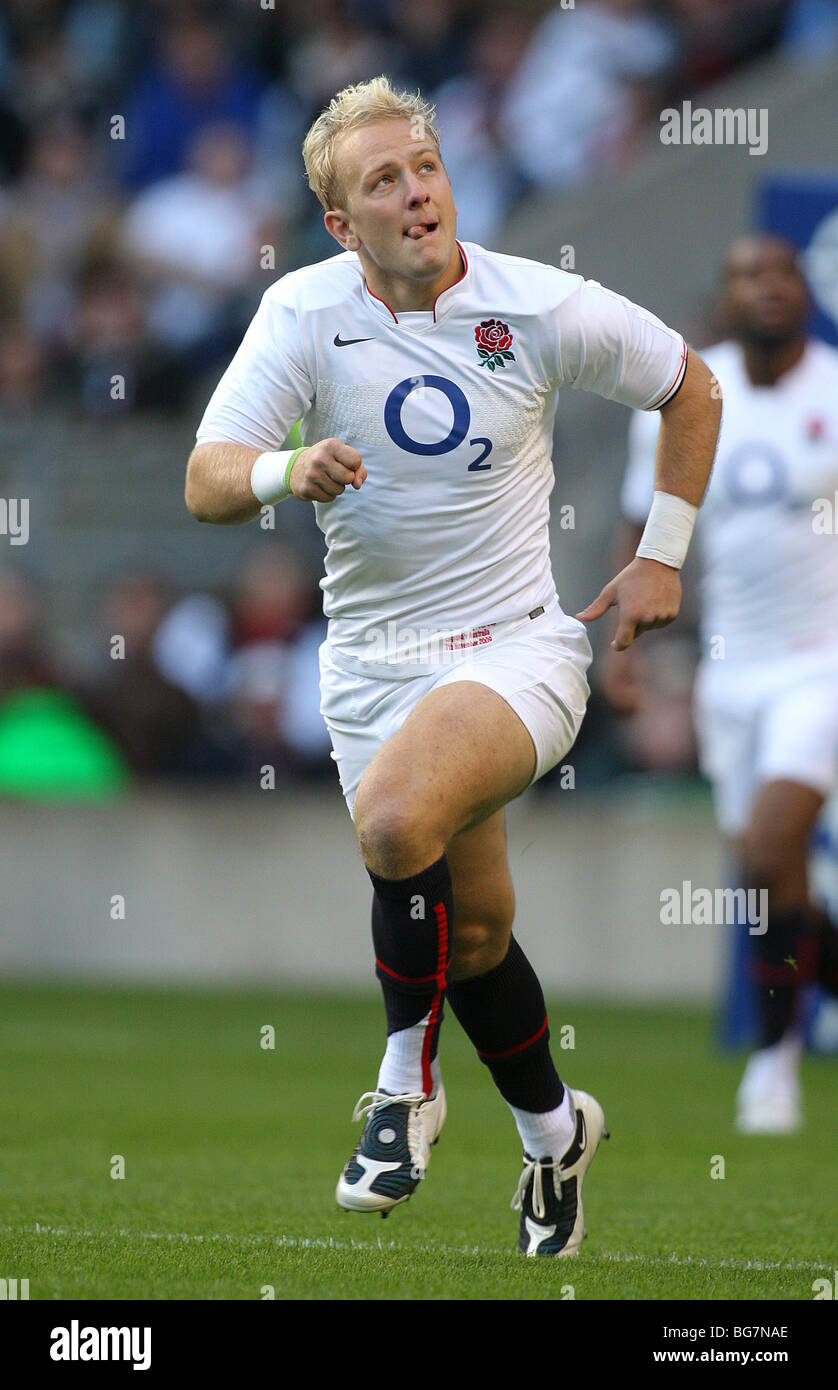 SHANE GERAGHTY ENGLAND & LONDON IRISH TWICKENHAM MIDDLESEX ENGLAND 07 ...