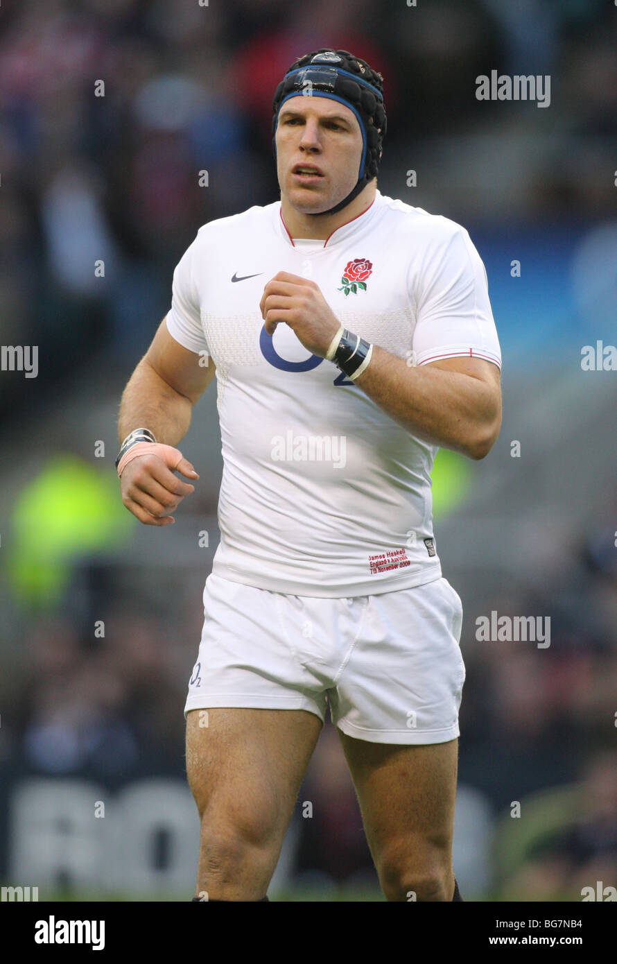JAMES HASKELL ENGLAND & LONDON WASPS TWICKENHAM MIDDLESEX ENGLAND 07 ...