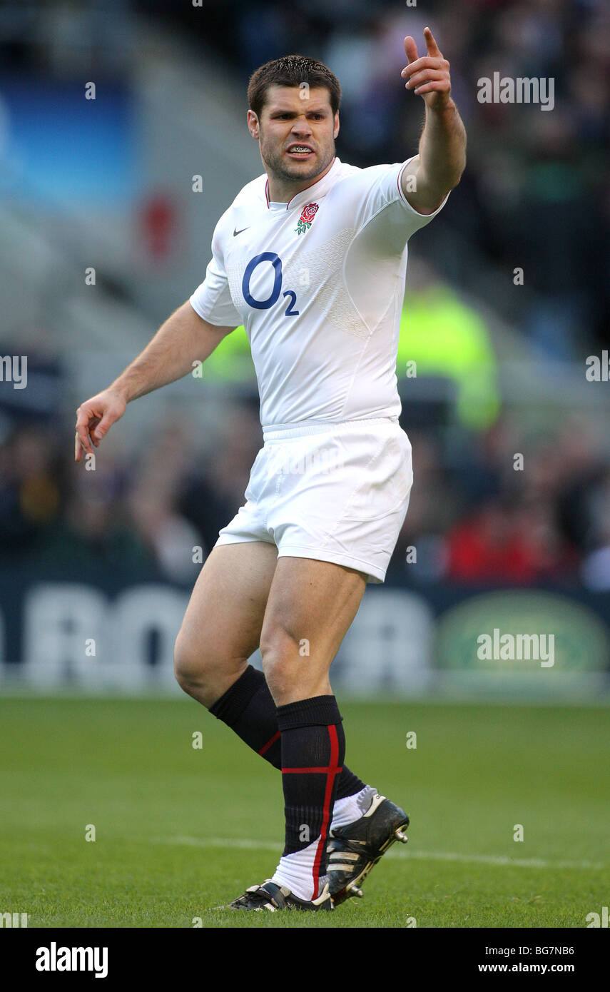 DAN HIPKISS ENGLAND & LEICESTER TIGERS TWICKENHAM MIDDLESEX ENGLAND 07 ...