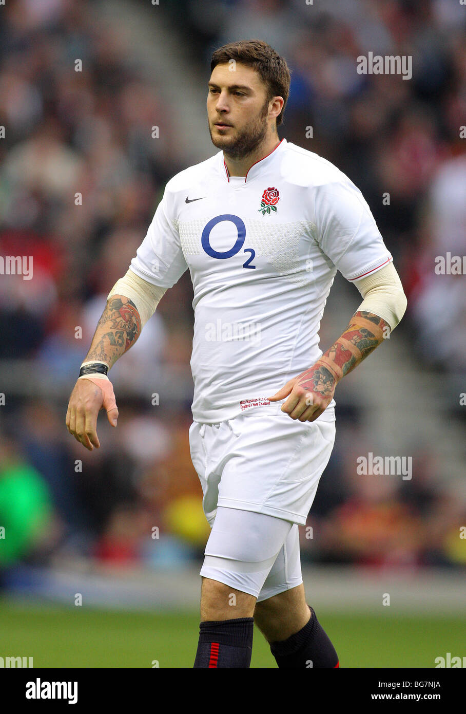 MATT BANAHAN ENGLAND & BATH RUGBY TWICKENHAM MIDDLESEX ENGLAND 21 ...