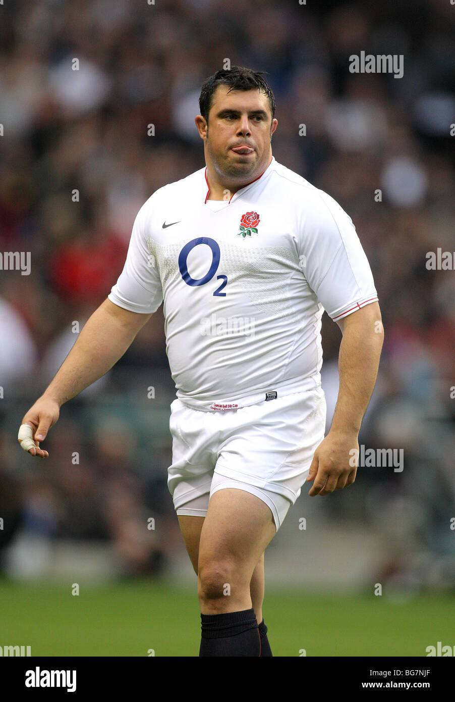 DUNCAN BELL ENGLAND & BATH RUGBY TWICKENHAM MIDDLESEX ENGLAND 21 ...