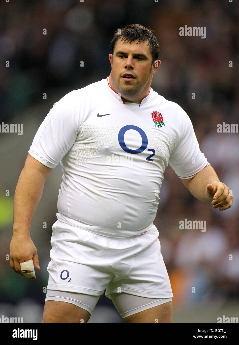 DUNCAN BELL ENGLAND & BATH RUGBY TWICKENHAM MIDDLESEX ENGLAND 21 ...
