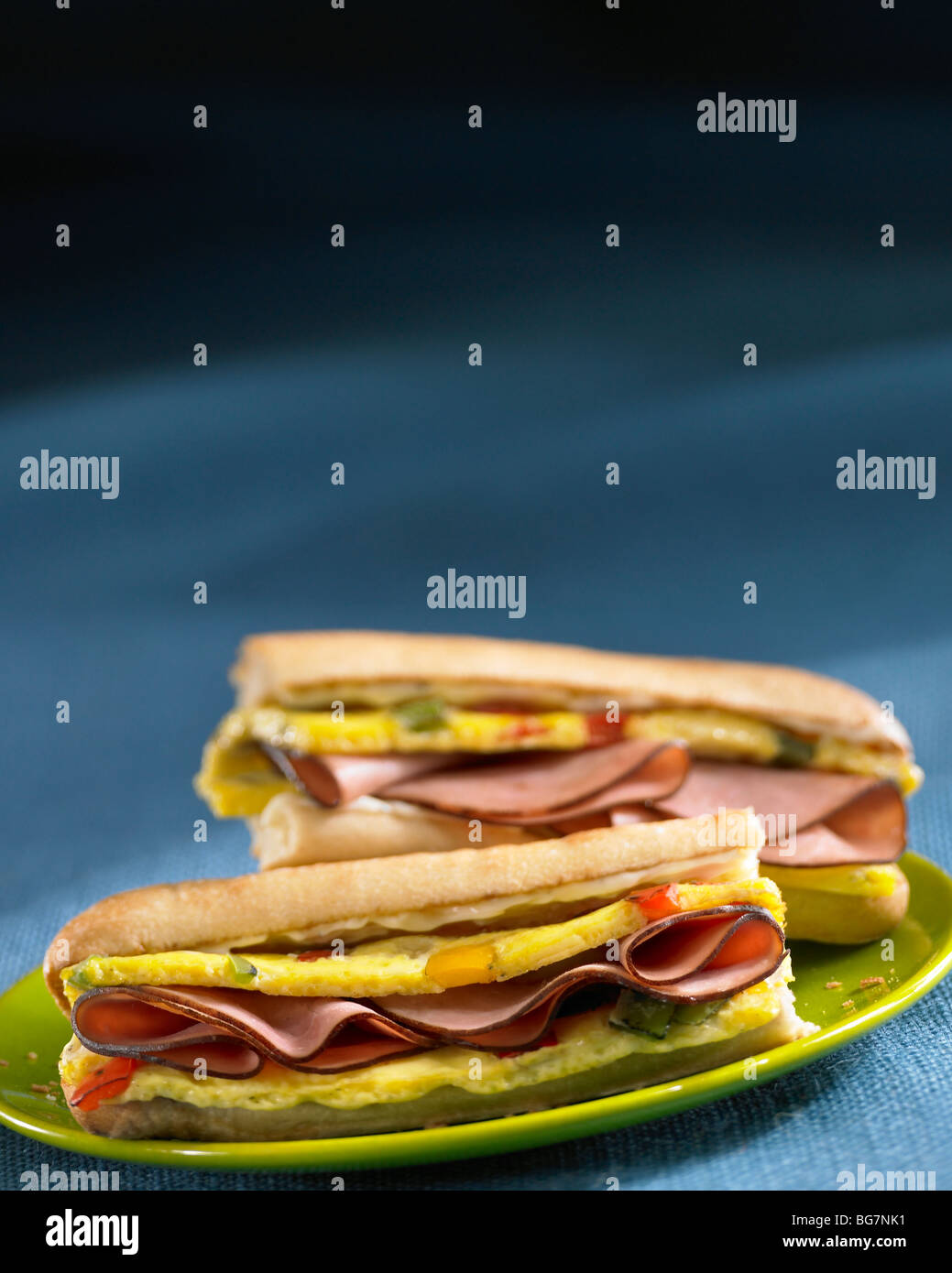 Sandwich Ham Not Cheese High Resolution Stock Photography and Images ...