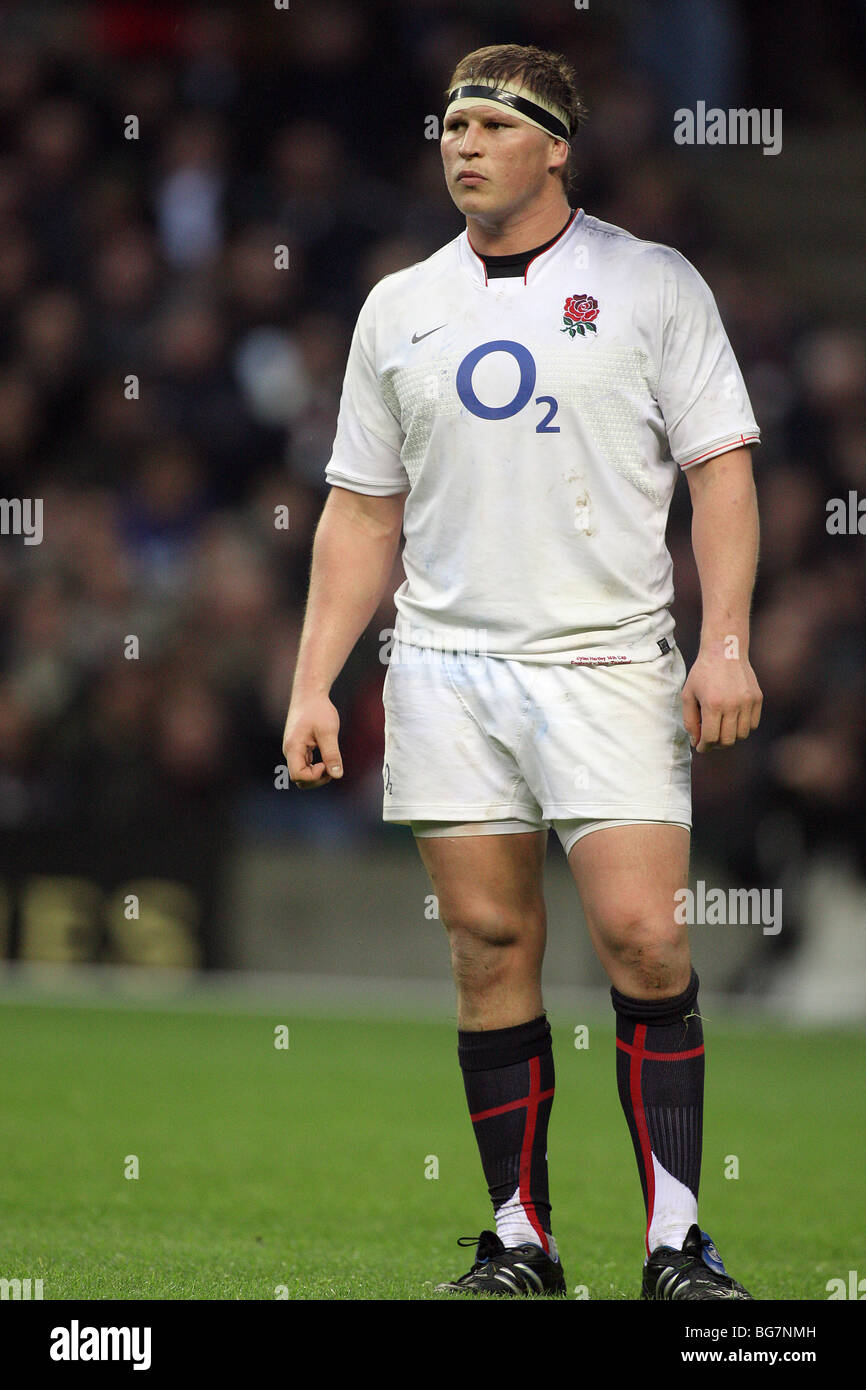 DYLAN HARTLEY ENGLAND & NORTHAMPTON SAINTS TWICKENHAM MIDDLESEX ENGLAND ...