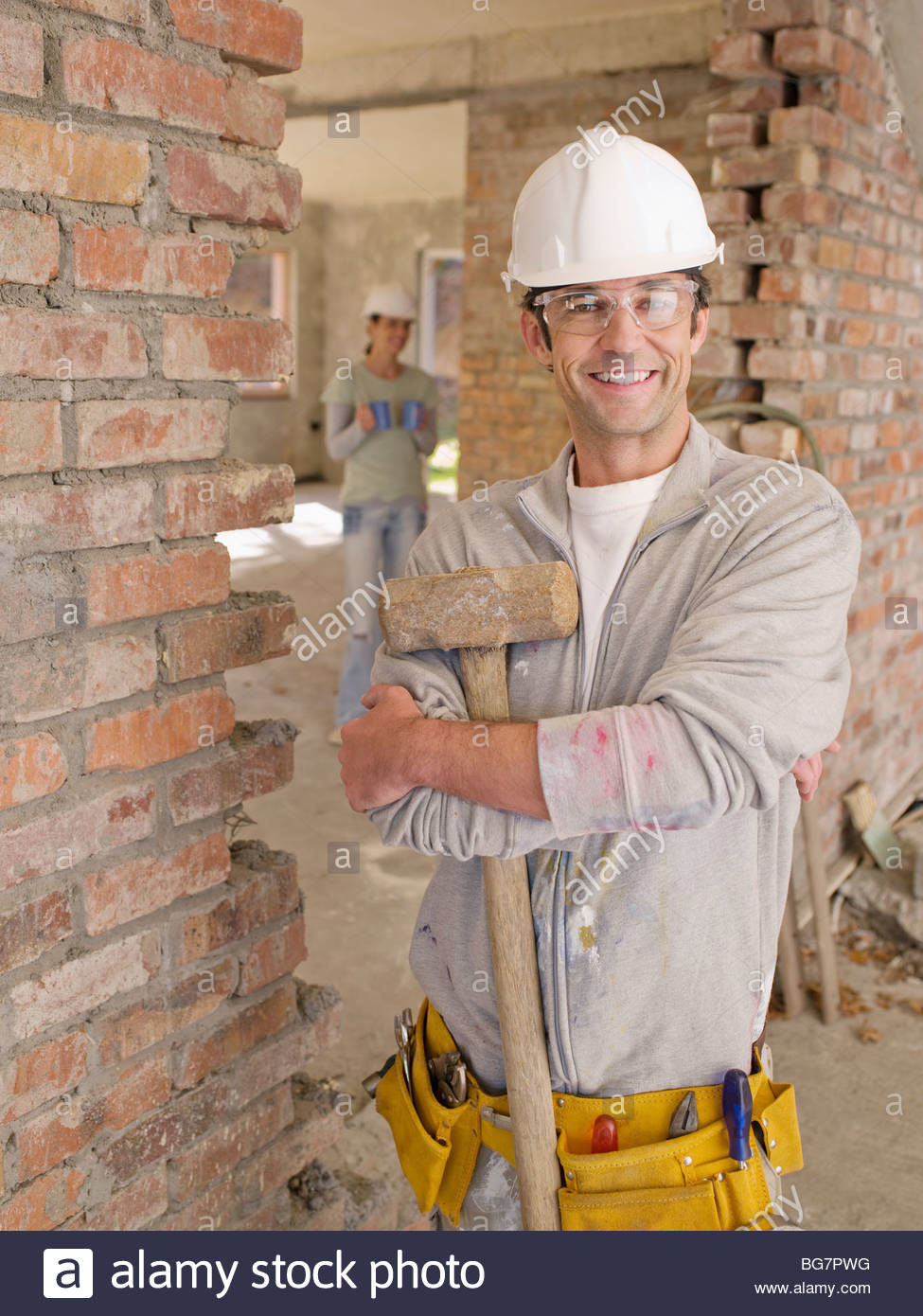 Woman Bricklayer Stock Photos & Woman Bricklayer Stock Images - Alamy