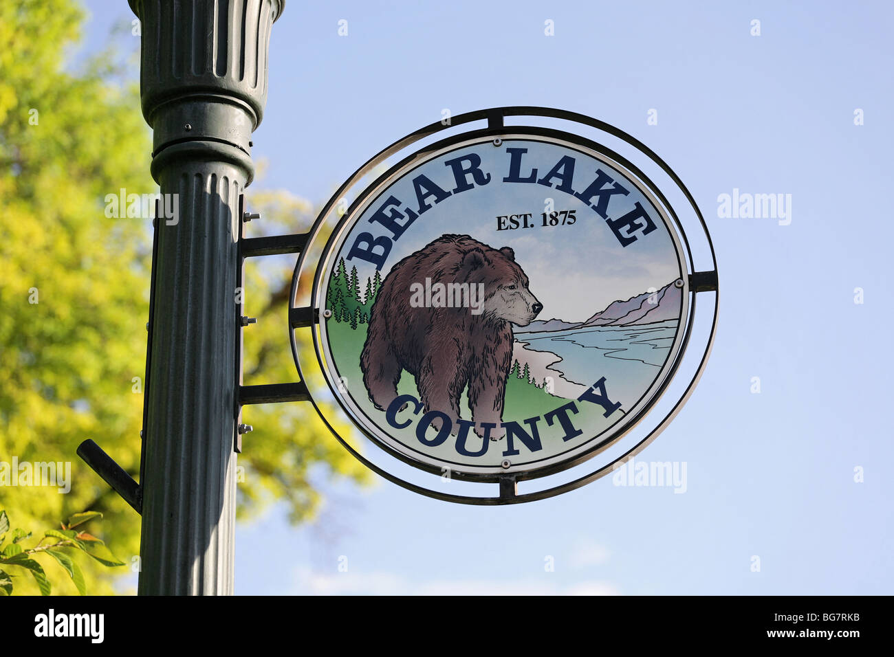 Great Seal of Bear Lake County, Idaho Stock Photo - Alamy