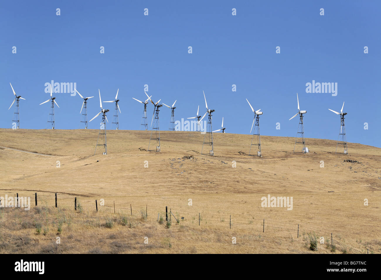 Windmill farm, California Stock Photo - Alamy