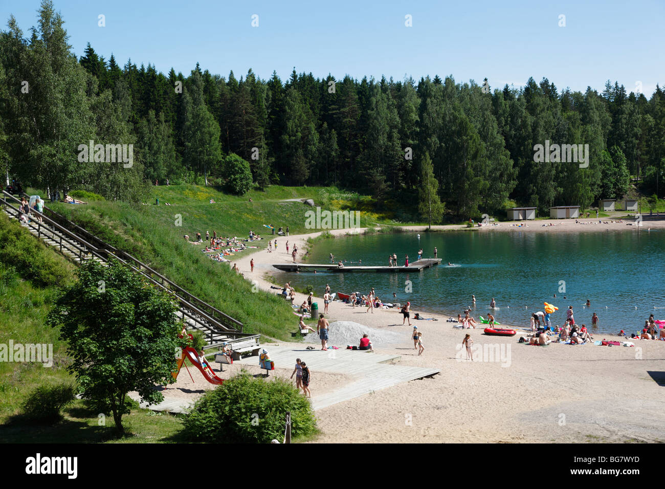 Finland, Southern Finland, Eastern Uusimaa, Porvoo, Kokonniemi Outdoor ...
