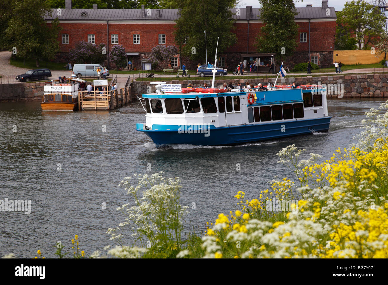 Finland, Helsinki, Helsingfors, Suomenlinna Island, Ferry from Helsinki ...