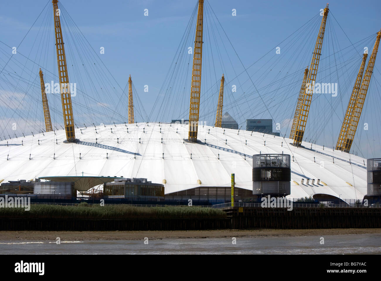 The O2 Arena (formerly the Millennium Dome), North Greenwich, London ...
