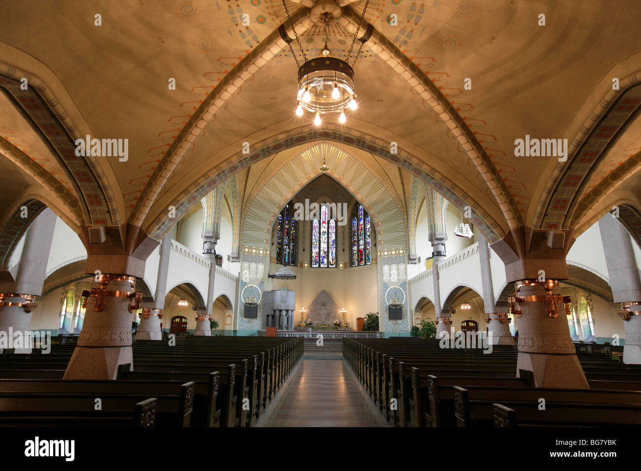 Finland, Western Finland, Turku, Church of St. Michael by Lars Sonck ...