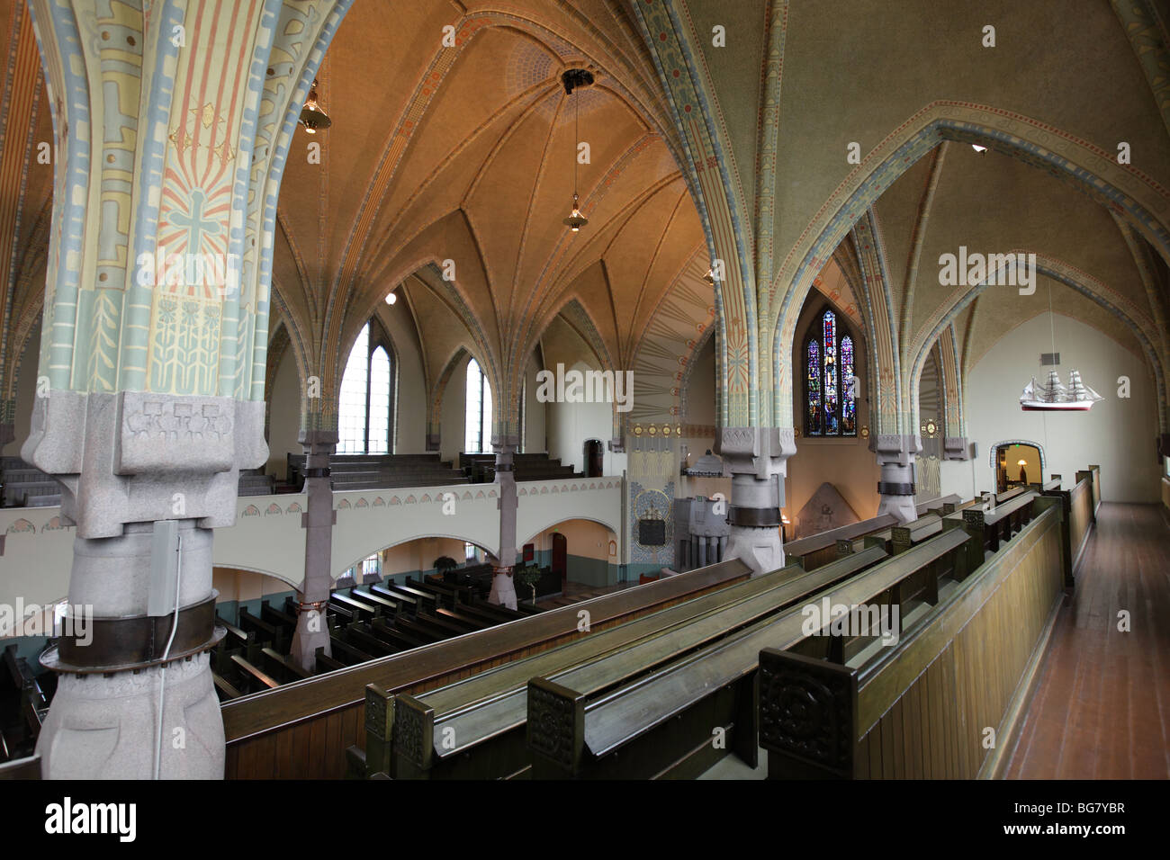 Finland, Western Finland, Turku, Church of St. Michael by Lars Sonck ...