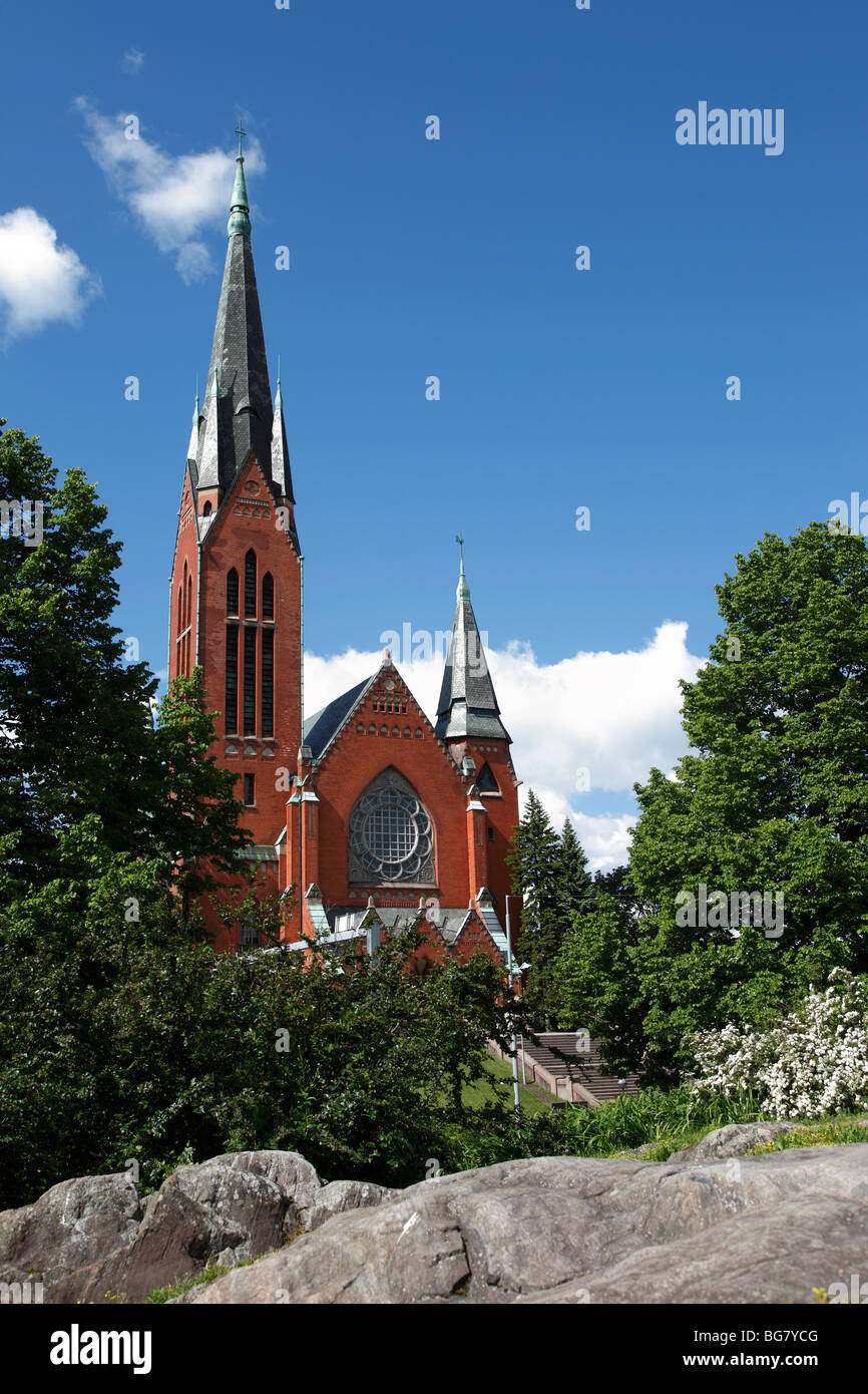Finland, Western Finland, Turku, Church of St. Michael by Lars Sonck ...