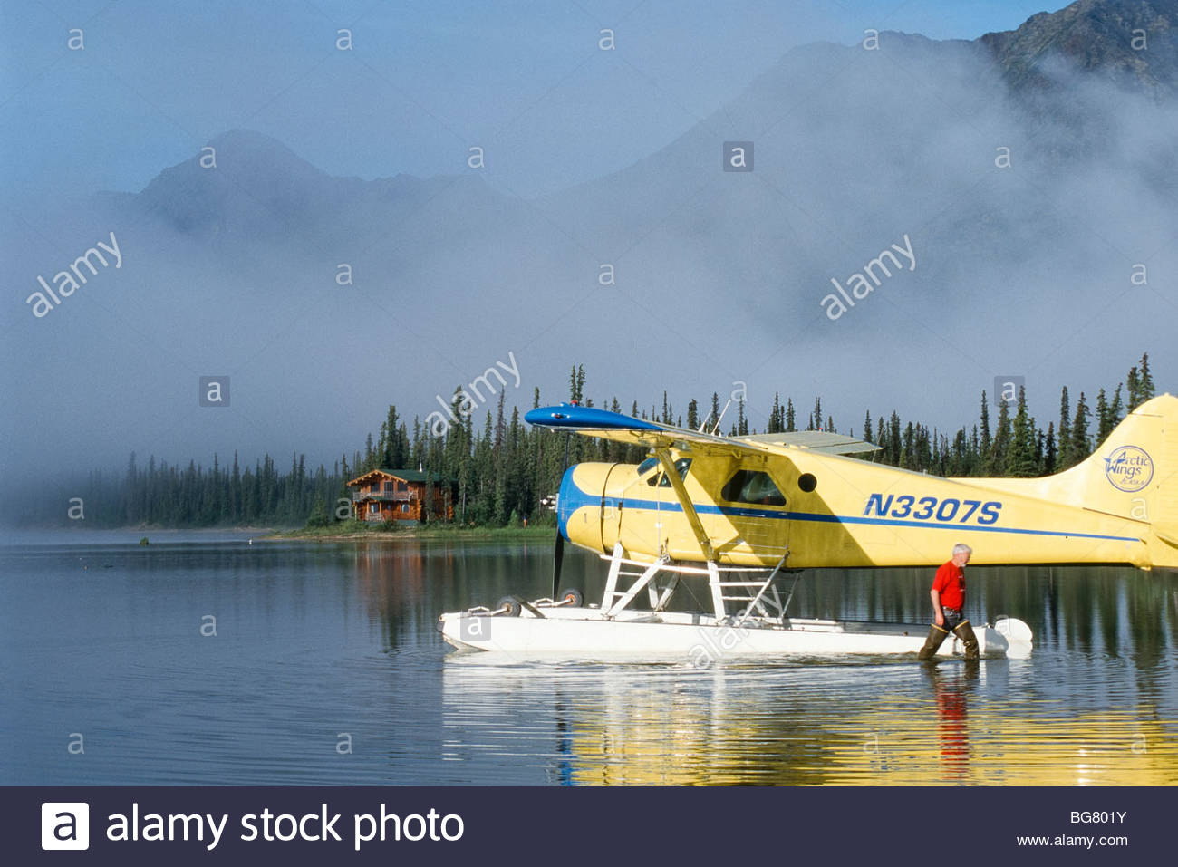 De Havilland Beaver Float Plane Stock Photos & De Havilland Beaver ...