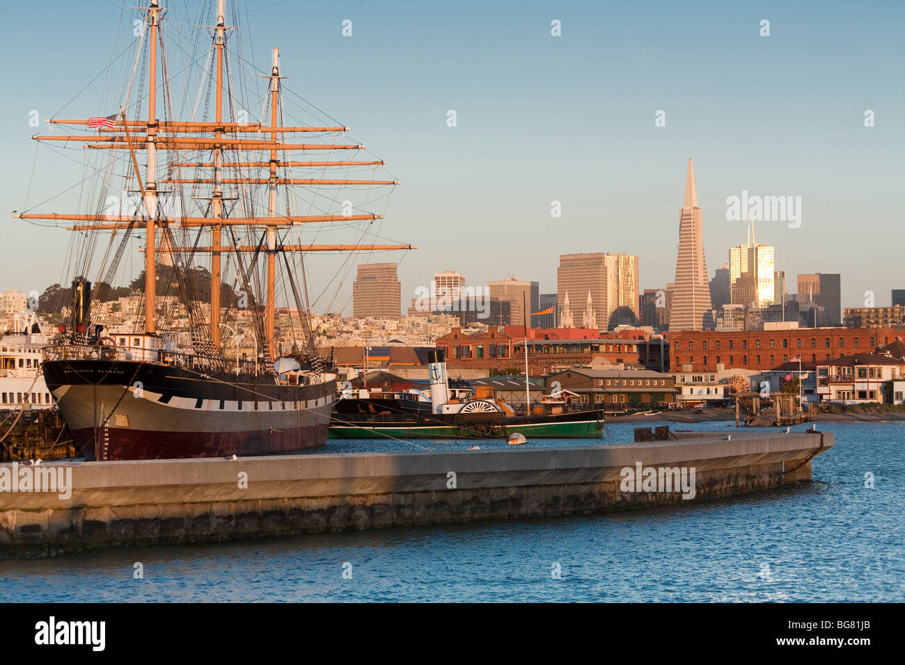 Waterfront and skyline, San Francisco, California, USA Stock Photo - Alamy