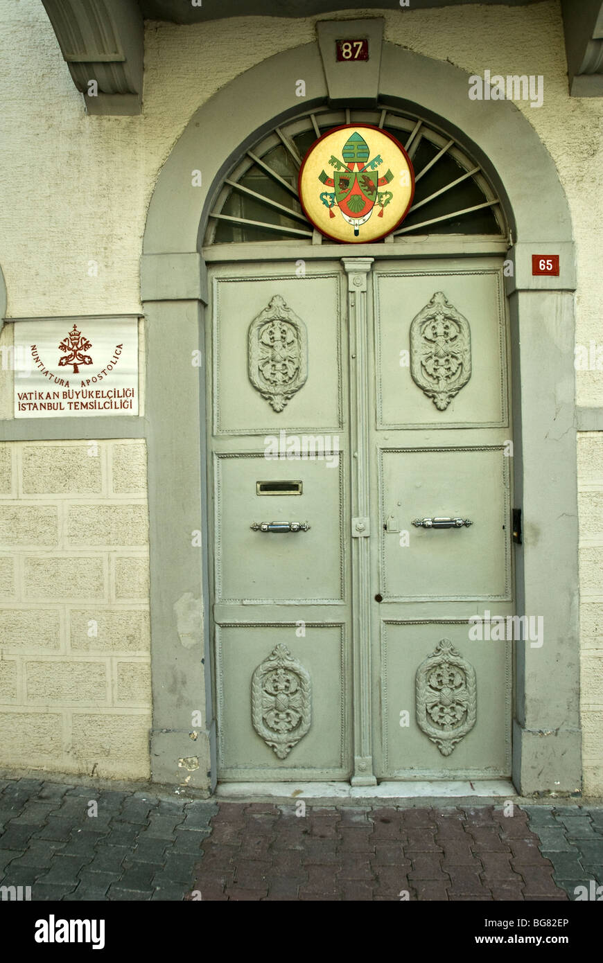 VATICAN EMBASSY / ISTANBUL Stock Photo - Alamy