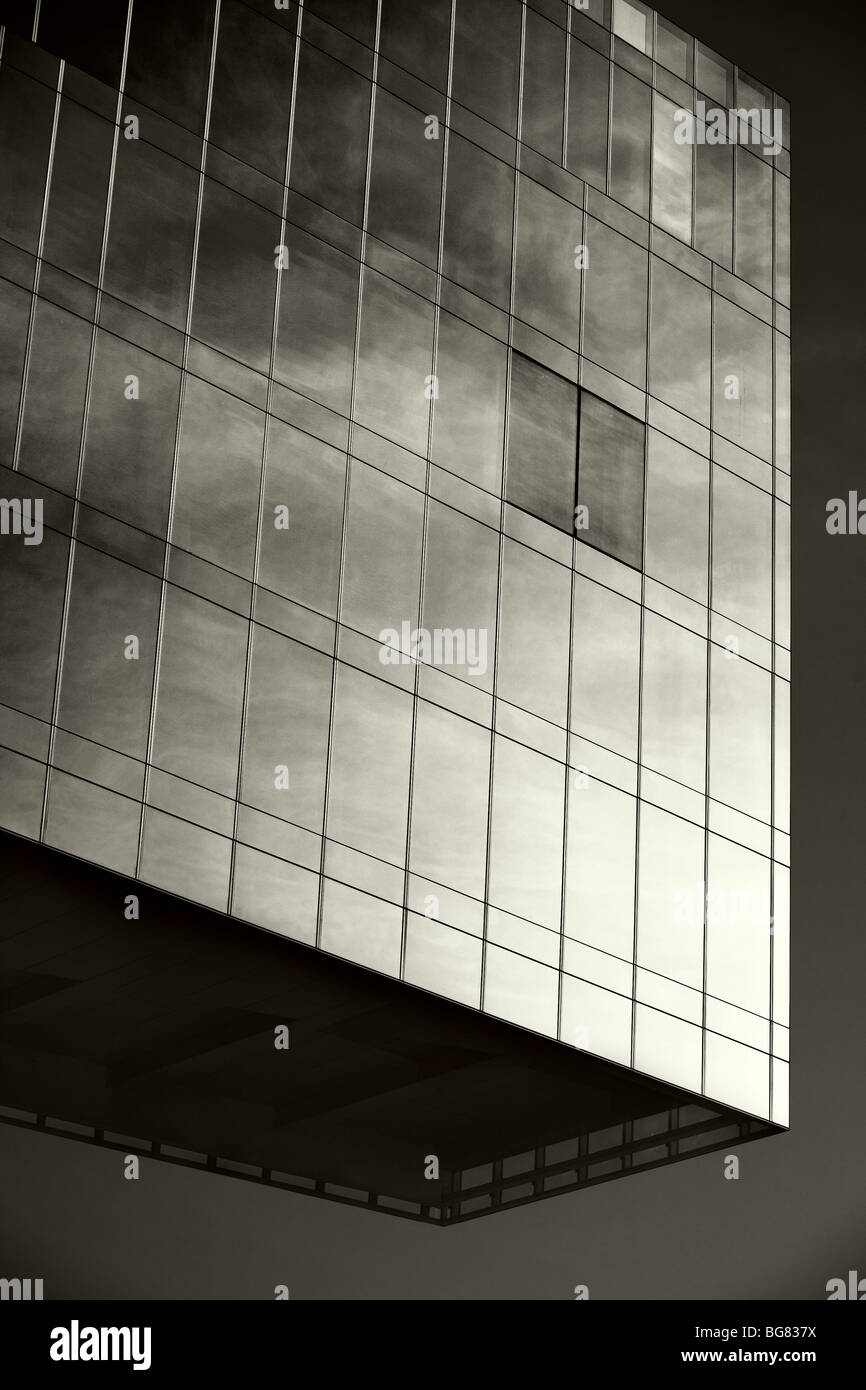 Gas Natural building designed by the architects Enric Miralles and ...
