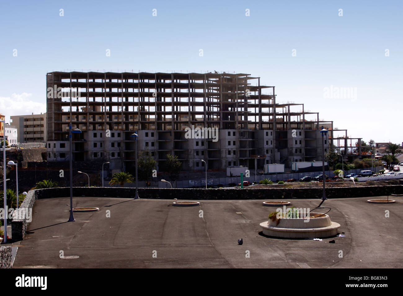 Abandoned spanish building site hi-res stock photography and images - Alamy