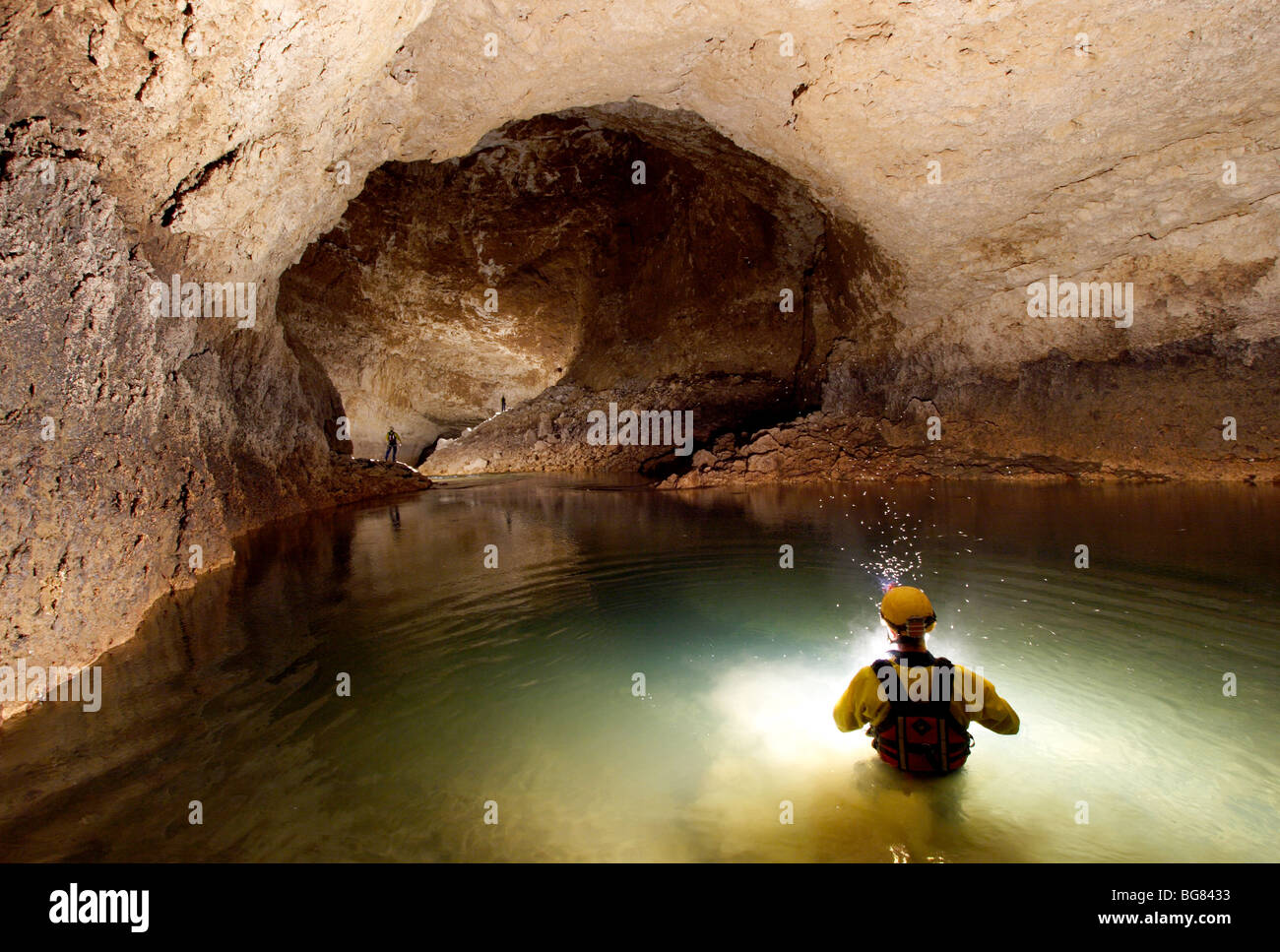 Huge Cave With Underground Lake