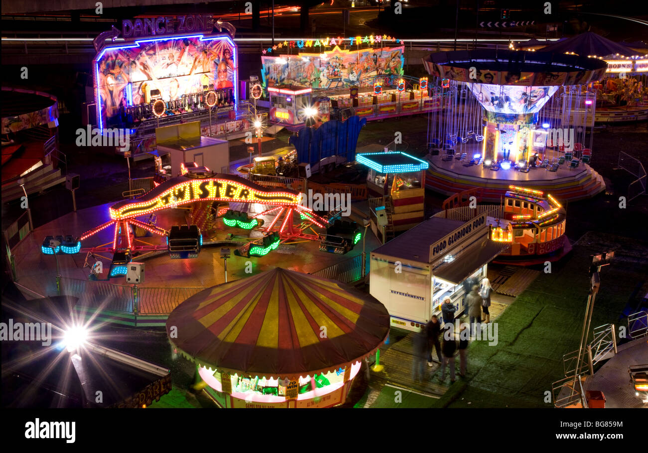 Funfair ride twister hi-res stock photography and images - Alamy