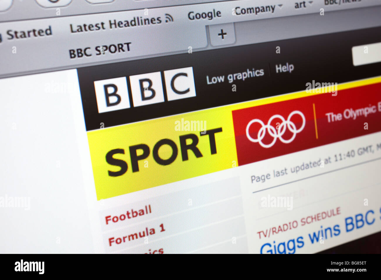 Bbc sport hi-res stock photography and images - Alamy