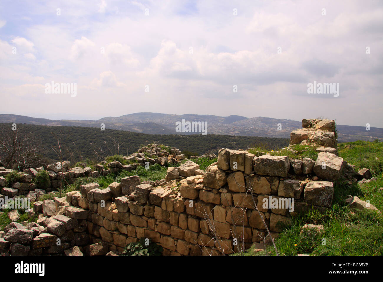 Israel, Upper Galilee, Hurvat Beck on Mount Meron Stock Photo - Alamy